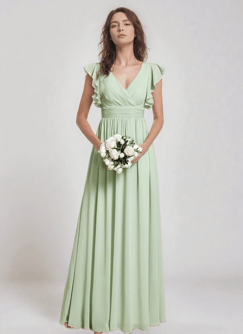 Robe Vert Sauge 💚 Élégante, Chic et Unique