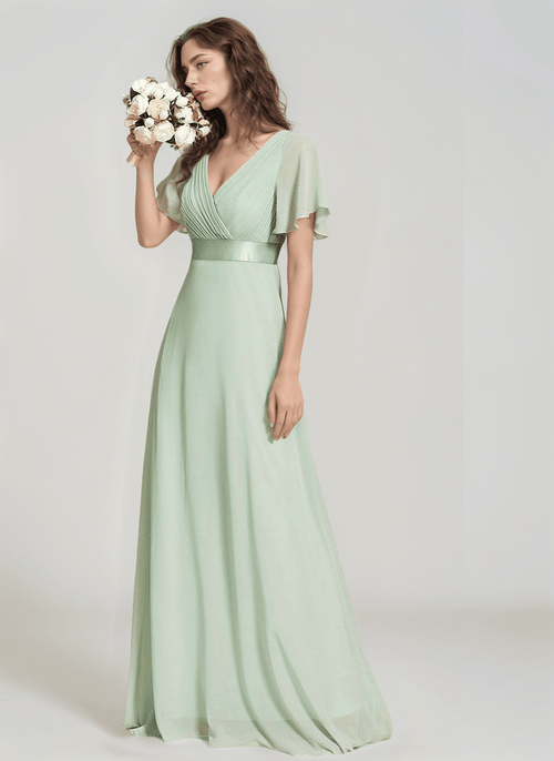 Robe Vert Sauge 💚 Élégante, Chic et Unique